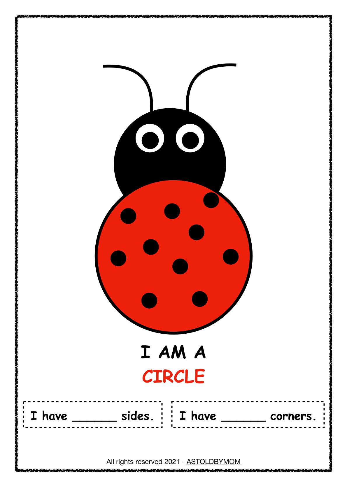 Ladybug Shape Sorting Activity - As Told By Mom