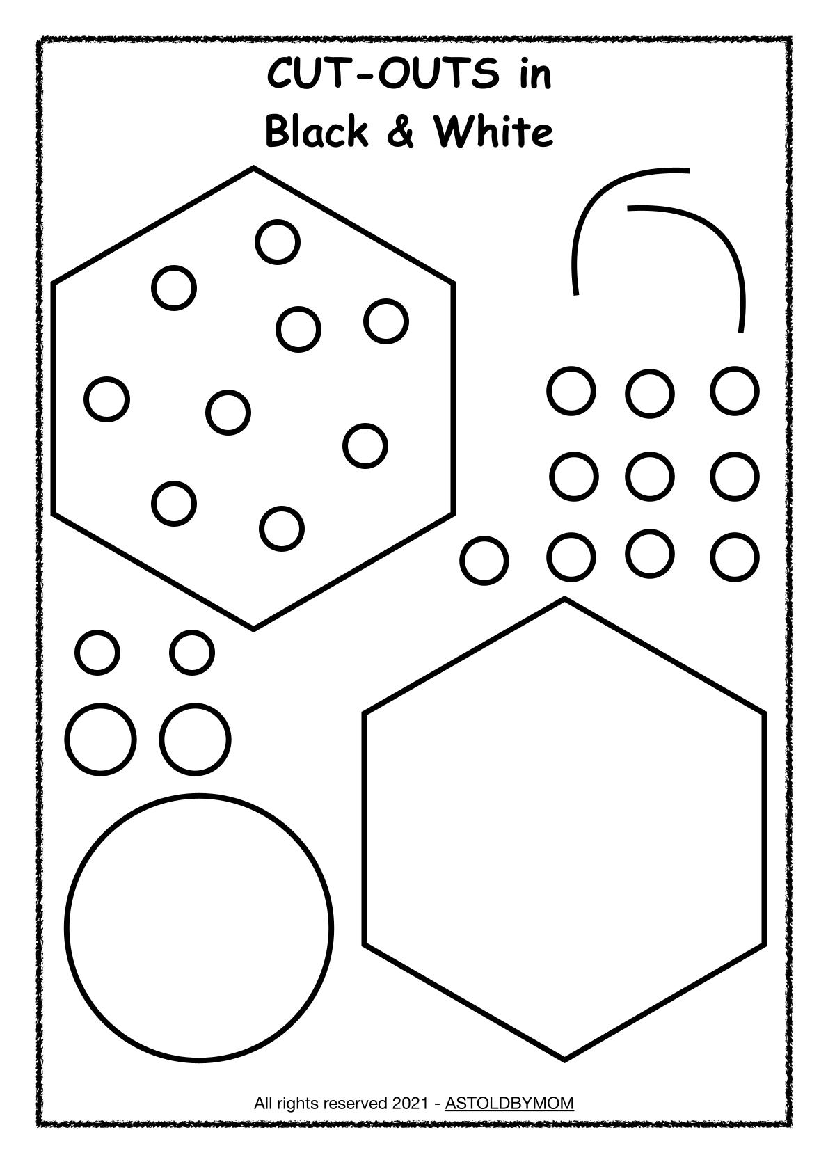 Ladybug Shape Sorting Activity - As Told By Mom