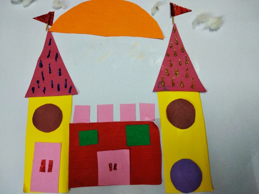 Shapes Craft for Tiny Toddlers - AS TOLD BY MOM