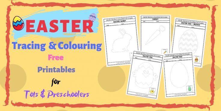 Easter Fun Activities - Tracing and Colouring FREE Printables - AS TOLD ...