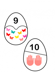Toddler Activity - Number Egg Puzzle - As Told By Mom