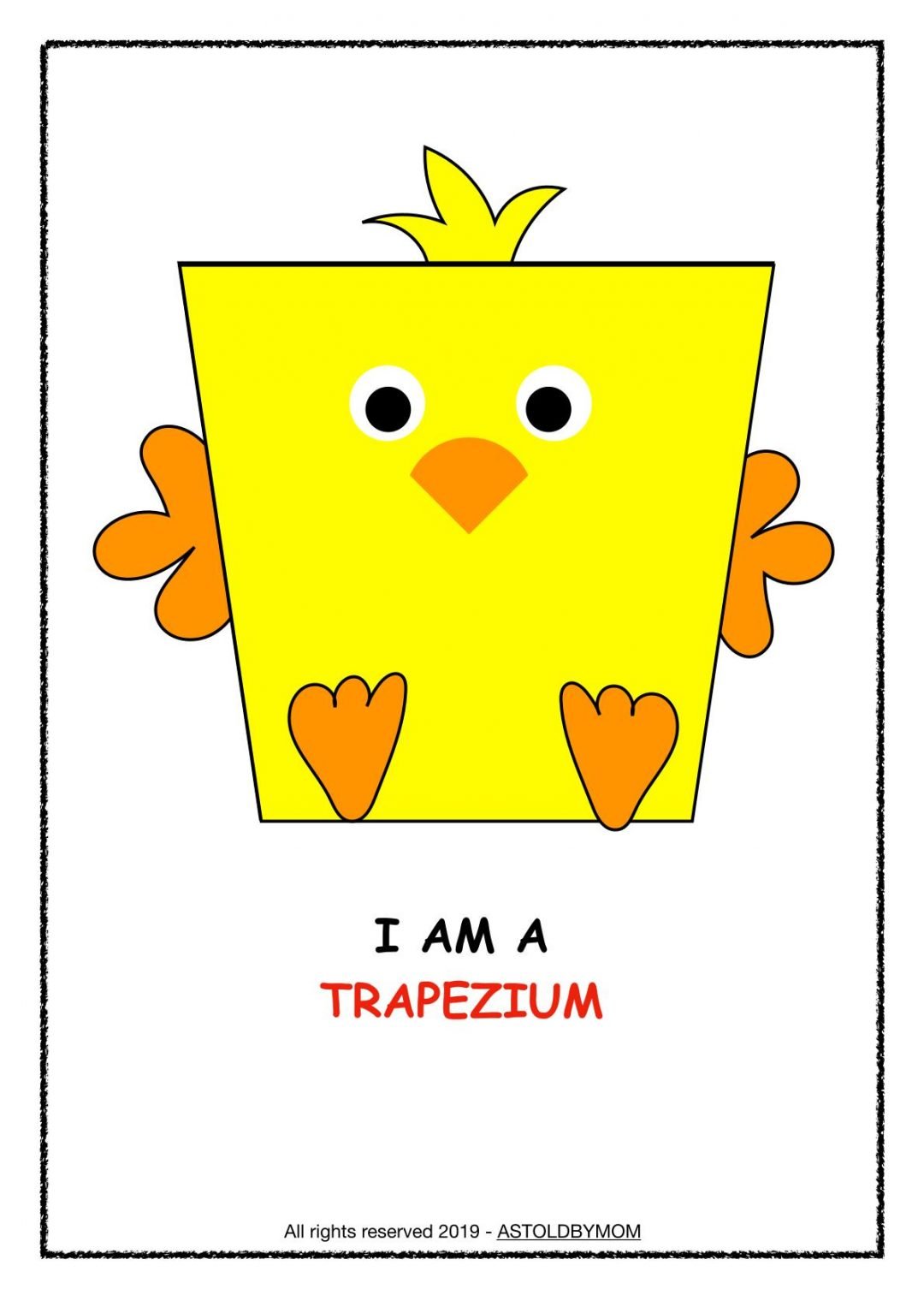 Chicks Shapes Sorting Puzzle - AS TOLD BY MOM