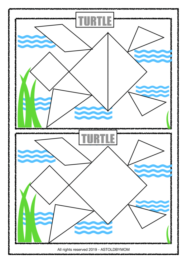 Tangram Puzzles - AS TOLD BY MOM