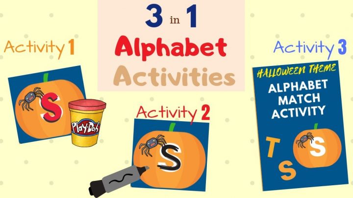 Alphabet Pumpkins - 3 in 1 Halloween Activities for Pre-K ...
