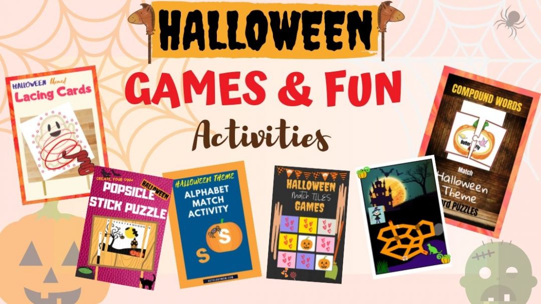 FREE Halloween Games And Activities - As Told By Mom