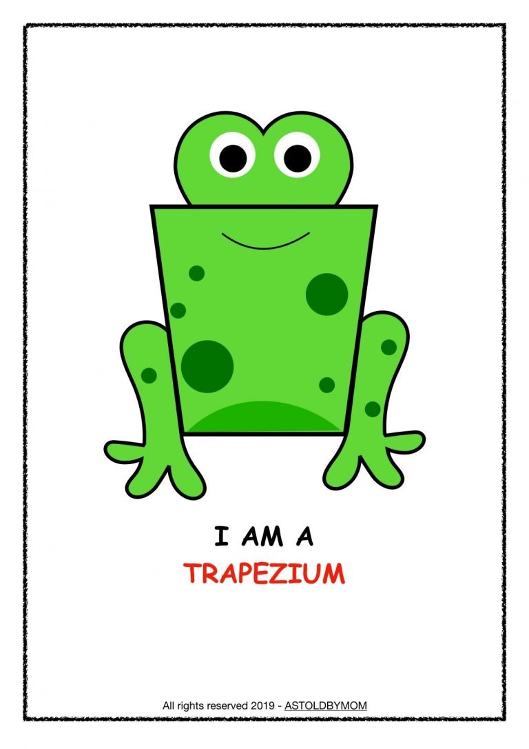 Frog Theme Shape Sorting Activity - 10 Posters - ASTOLDBYMOM