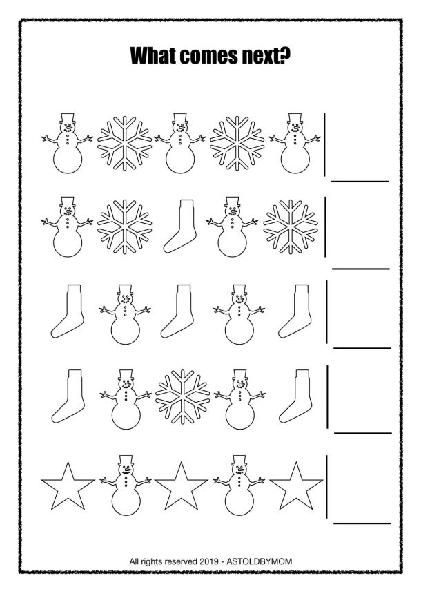 Patterns - Whats comes next? - As Told By Mom