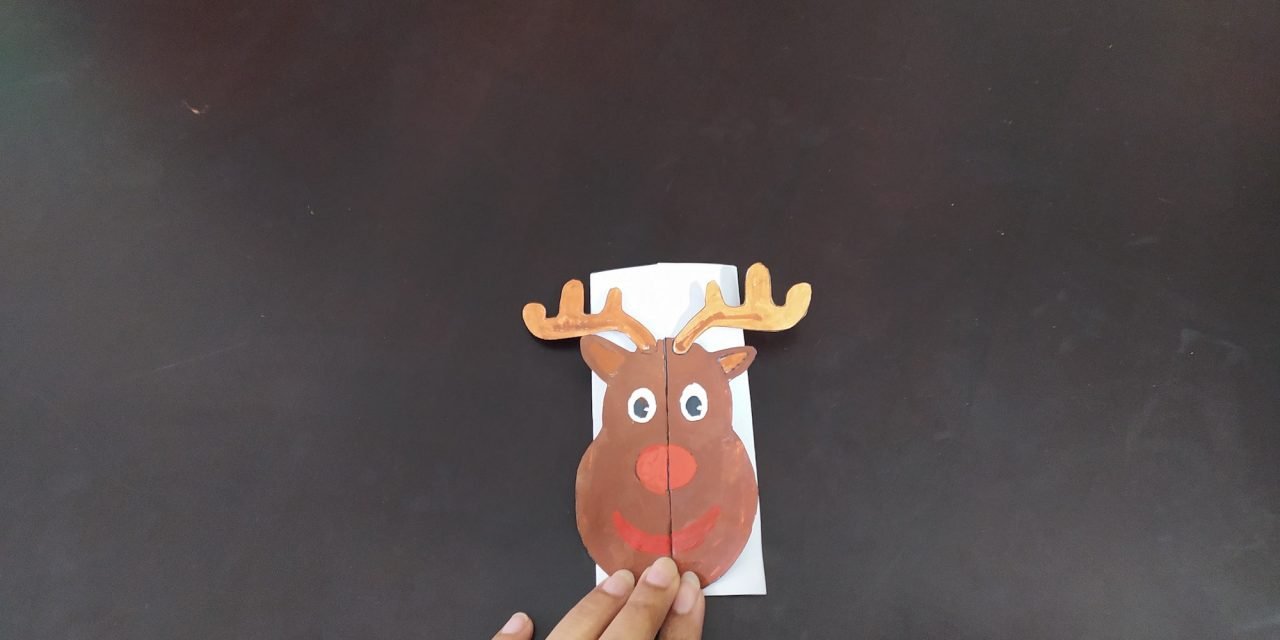 DIY Handmade Reindeer Card - ASTOLDBYMOM