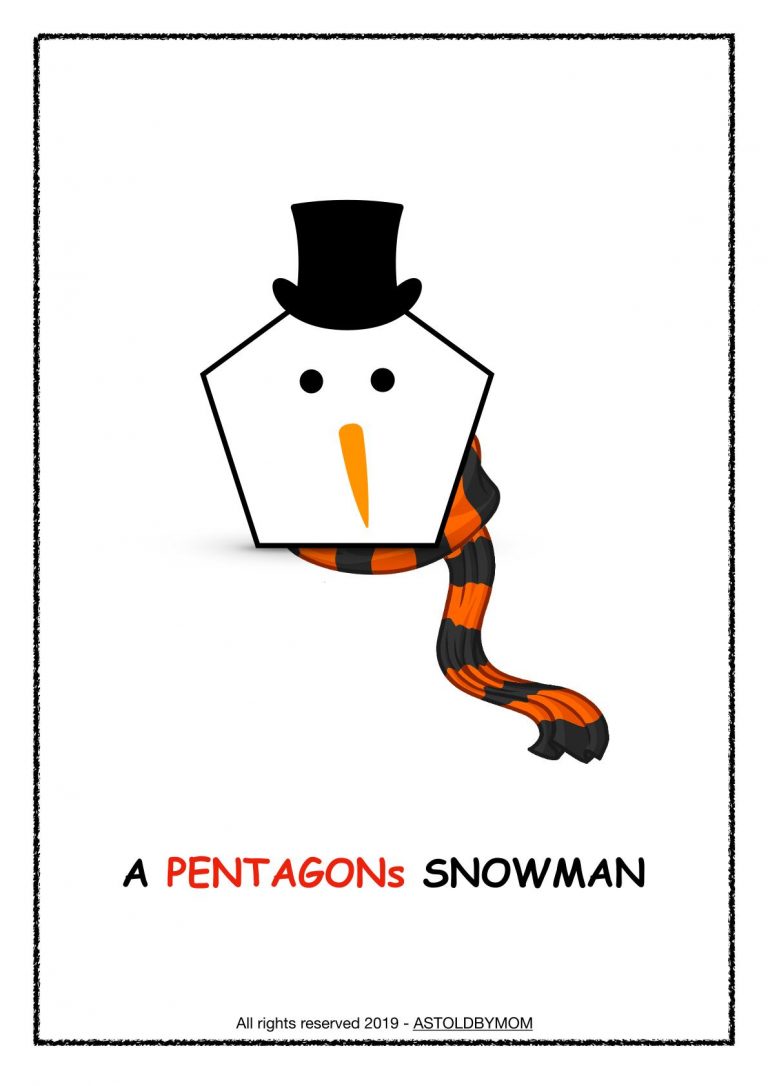 Snowman Shape Sorting Activity - As Told By Mom