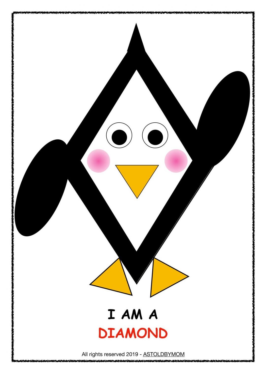 Penguin Shape Sorting Activity - AS TOLD BY MOM