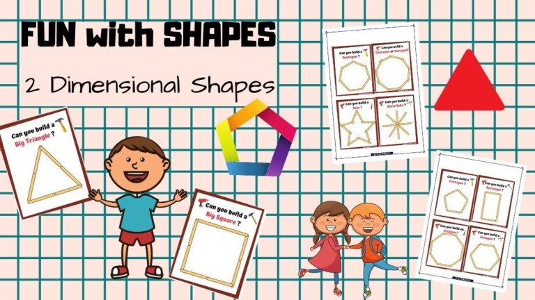 Popsicle Stick - 2D- Shapes - AS TOLD BY MOM