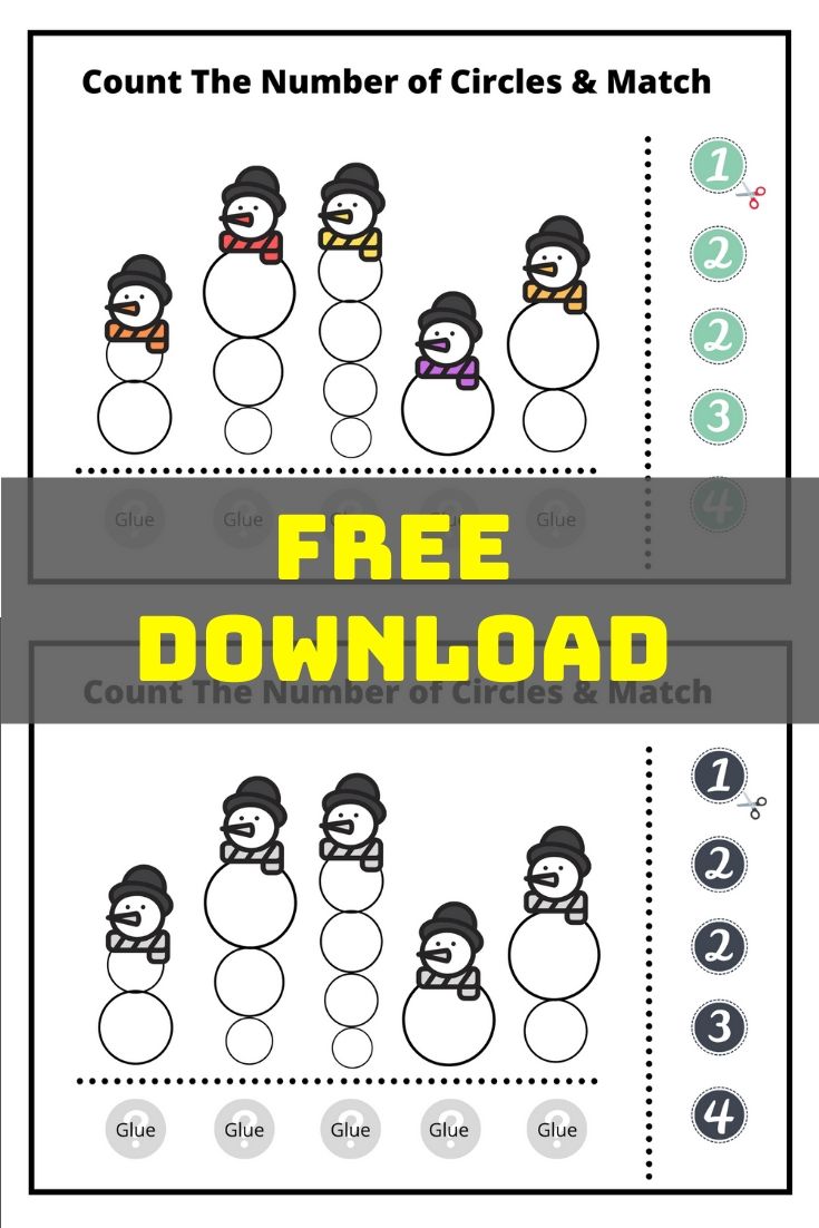 Winter Theme Math & Literacy Centers - As Told By Mom