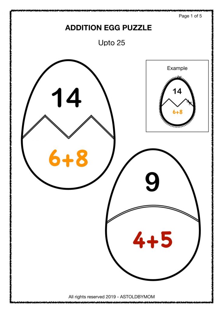 Hidden Numbers Surprise Eggs - AS TOLD BY MOM