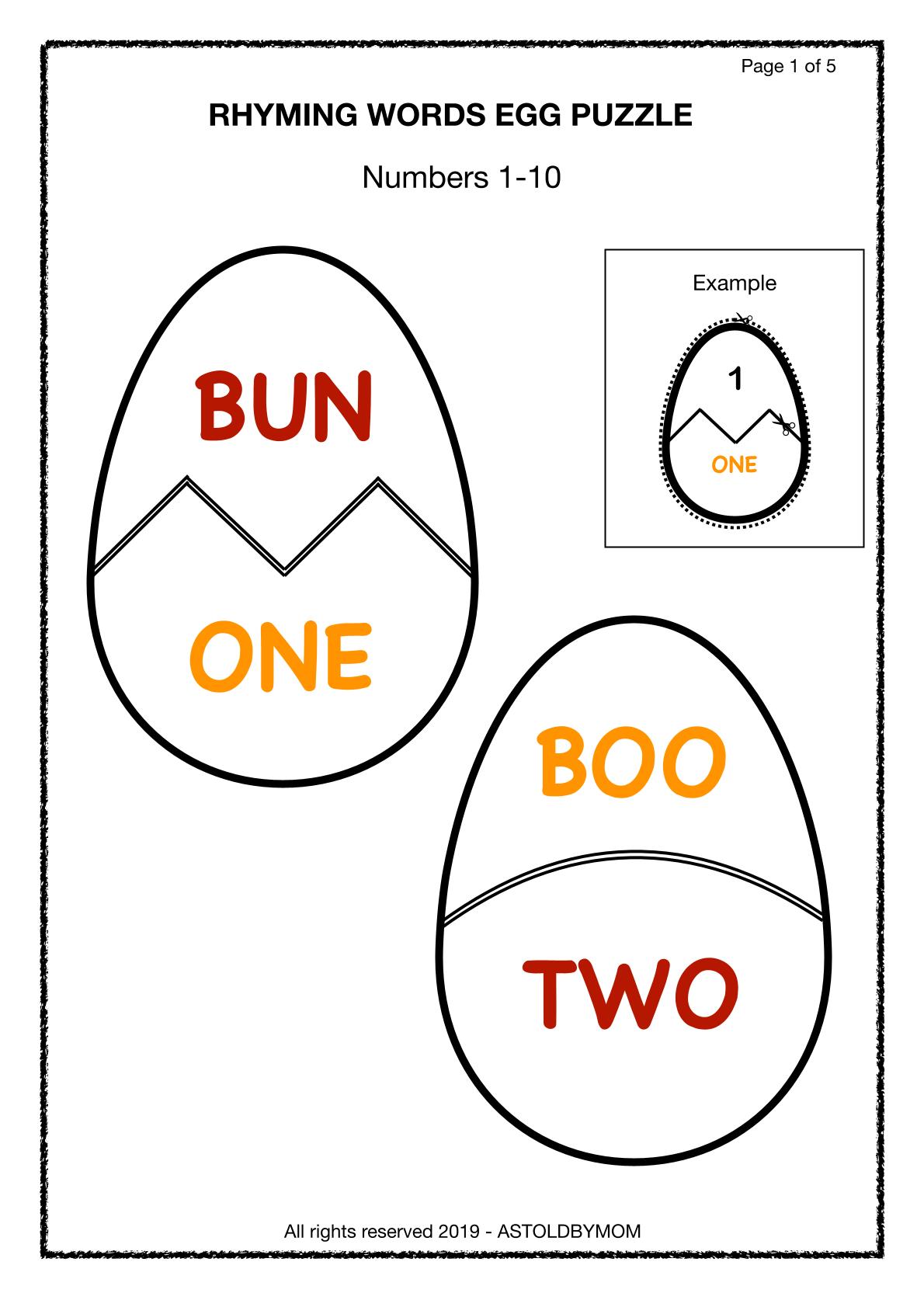 Hidden Numbers Surprise Eggs - AS TOLD BY MOM