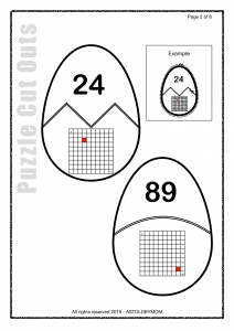 Easter Activities for Kids- Math Egg Puzzles - As Told By Mom