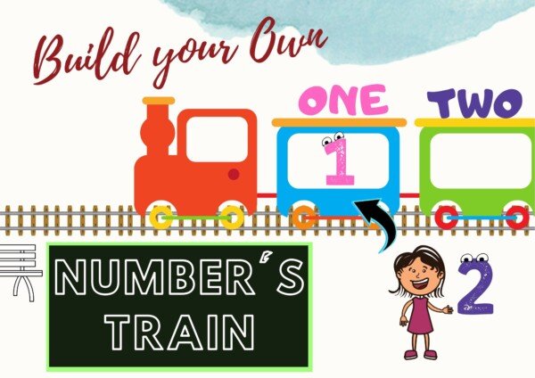 Numbers and Number Names Train - AS TOLD BY MOM