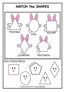 Chicks Shapes Sorting Puzzle - AS TOLD BY MOM