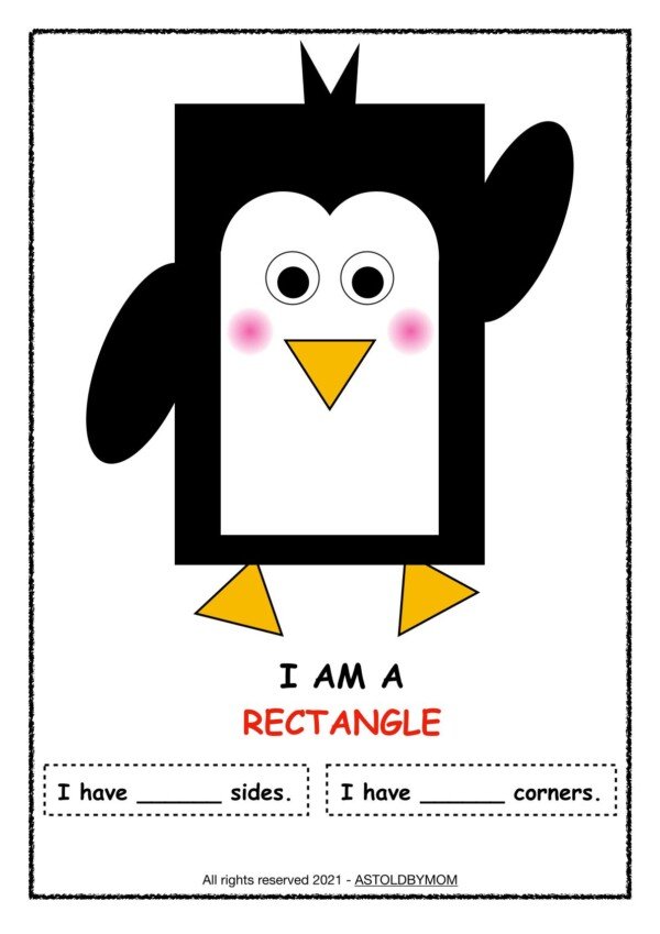 Penguin Shape Sorting Activity - AS TOLD BY MOM
