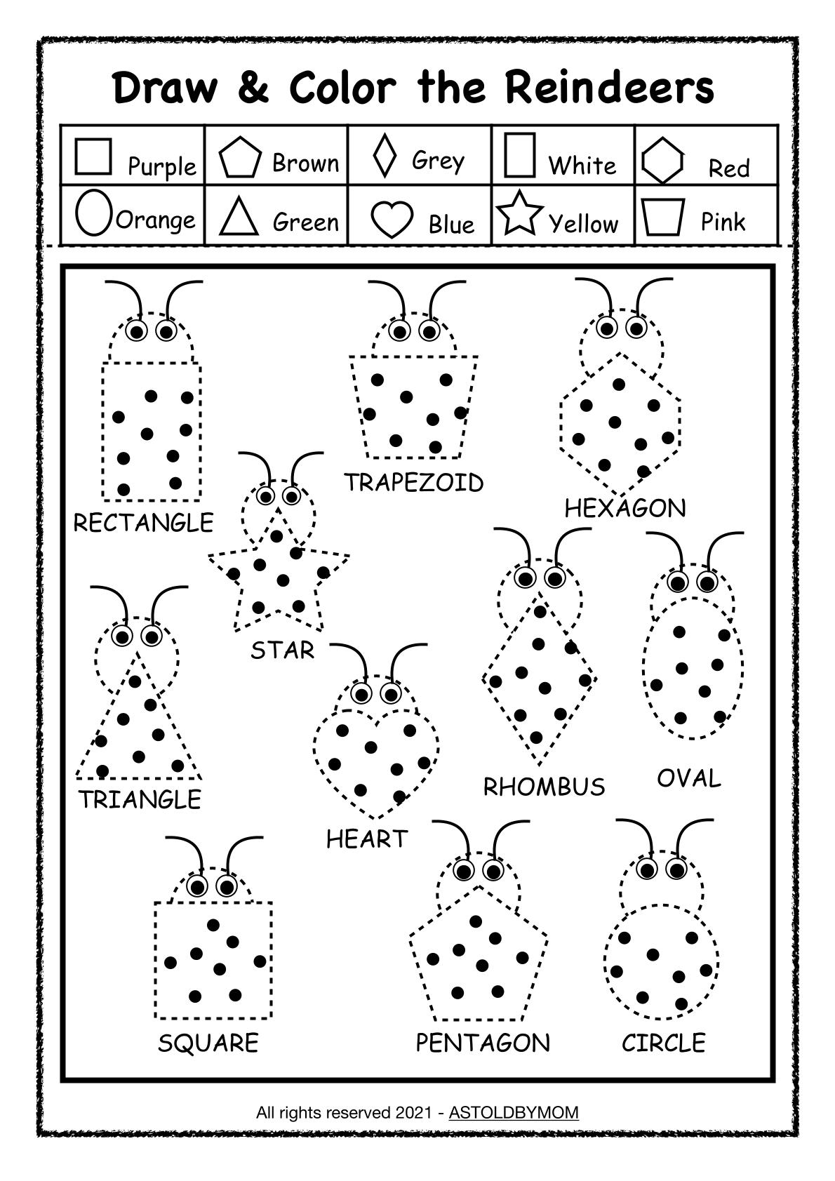 Ladybug Shape Sorting Activity - As Told By Mom