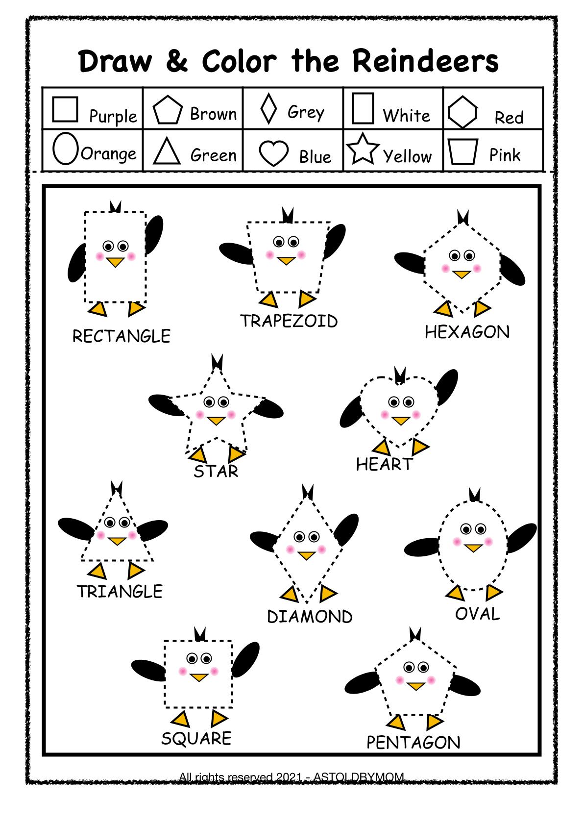 Penguin Shape Sorting Activity - As Told By Mom