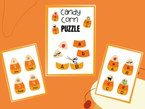 Back To School - Candy Corn Activity - As Told By Mom