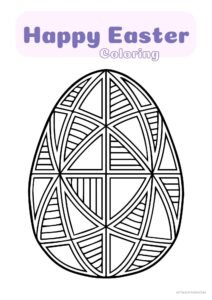 30 Free Easter Egg Coloring Printables - AS TOLD BY MOM
